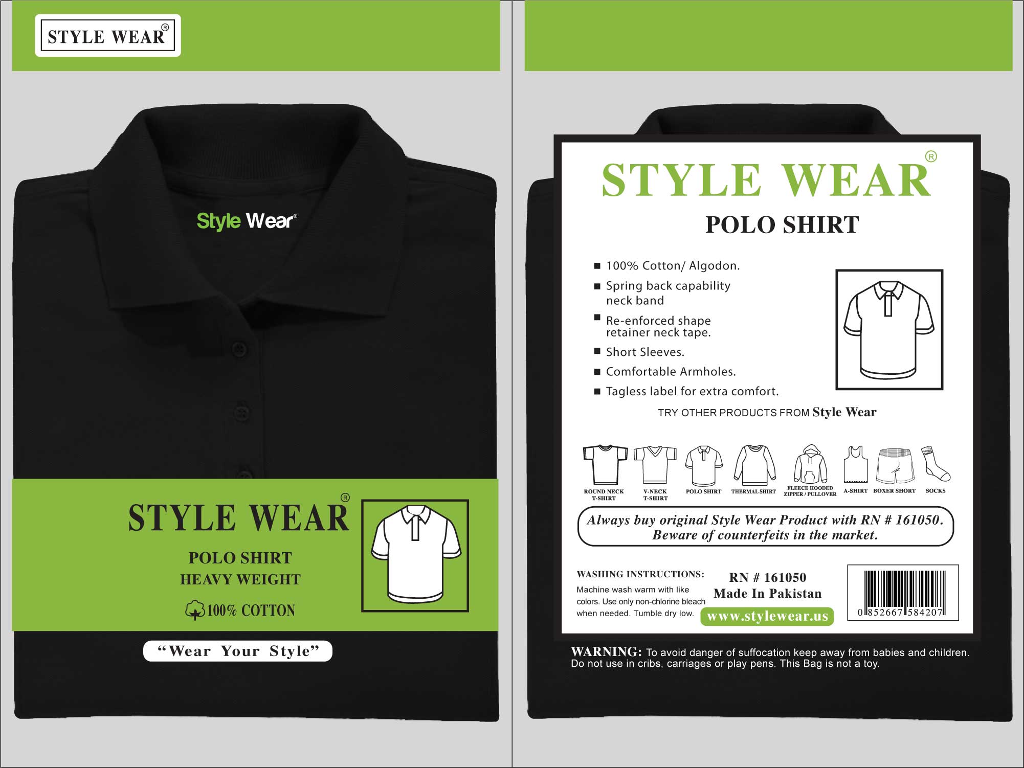 Polo Shirt - 1 Pc | StyleWear